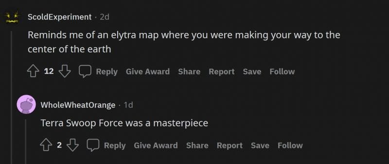 Minecraft Redditor creates awesome "surf" map