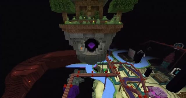 Minecraft Redditor creates awesome "surf" map