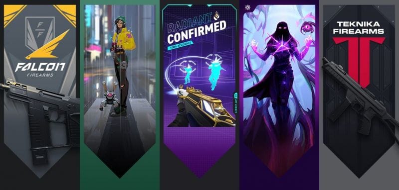 All player cards in Valorant Episode 3 Act 2 Battlepass