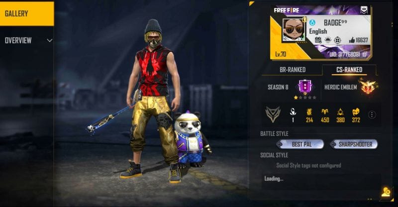 Free Fire IDs of Ajjubhai, Amitbhai, SK Sabir Boss, and more popular ...