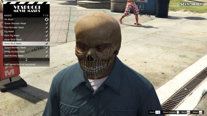 Where to buy masks in GTA 5?