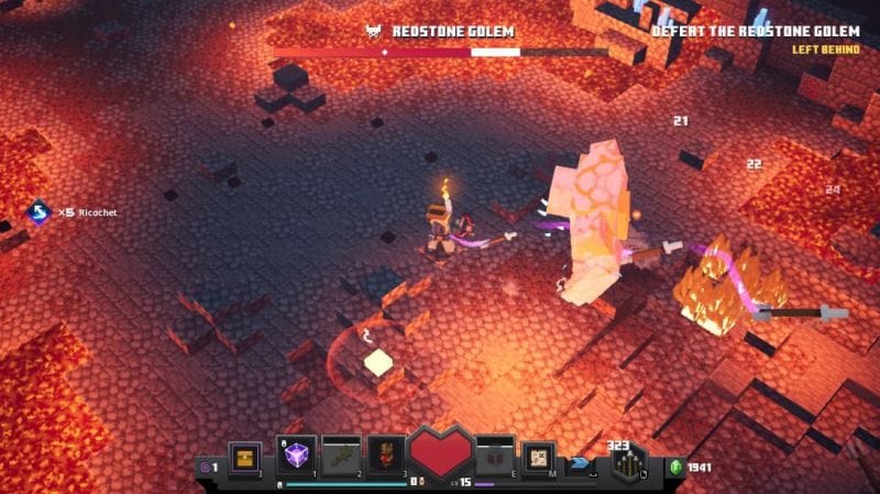 Redstone Golem in Minecraft Dungeons: Everything you need to know