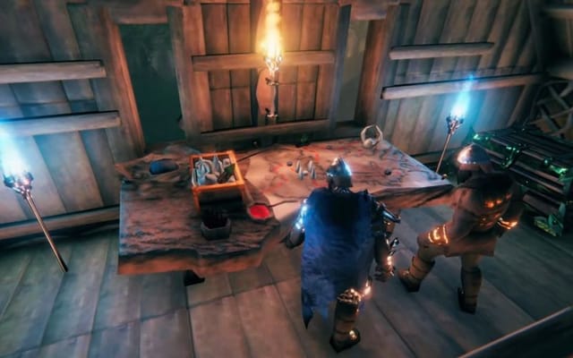 How to make a cartography table in Valheim