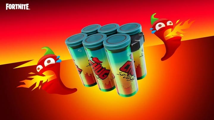 Fortnite is bringing back Chug Splashes with "spicy" twist