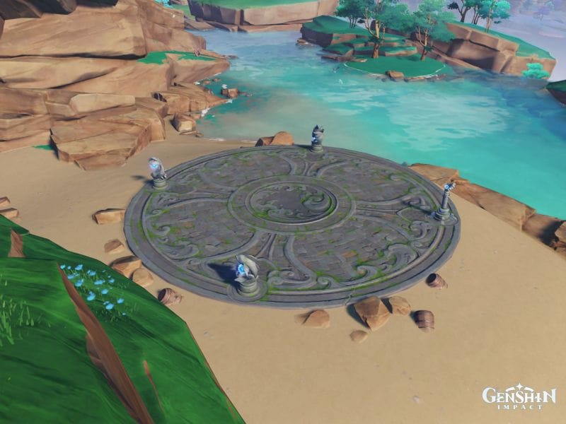 How to complete the Moon Bathed Deep quest in Genshin Impact: All 5 ...