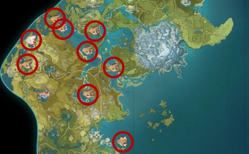 Genshin Impact Fishing respawn time, locations, and more details explained