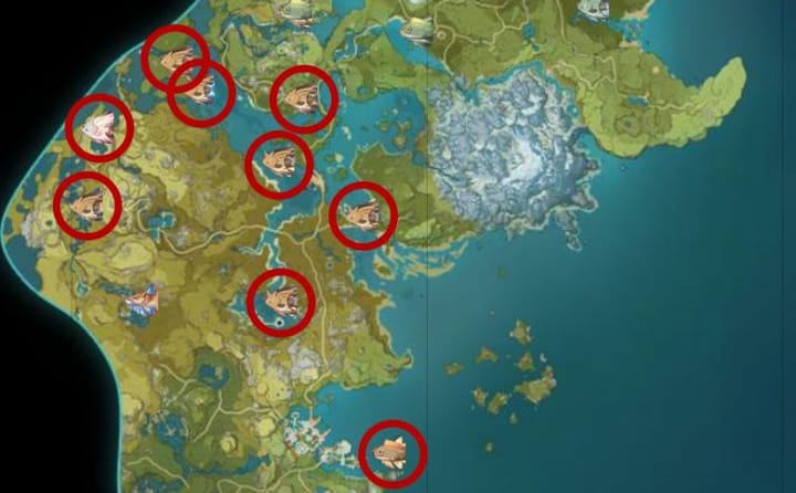 Genshin Impact Fishing respawn time, locations, and more details explained