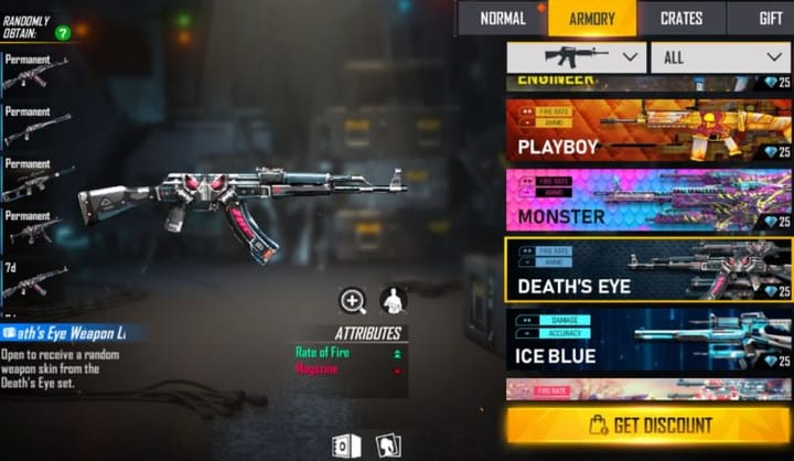 Top 5 rarest AR gun skins in Free Fire as of OB29 version