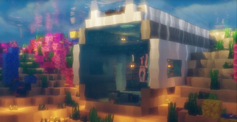 Top 5 underwater house designs in Minecraft