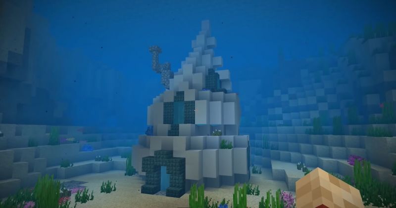 Top 5 underwater house designs in Minecraft
