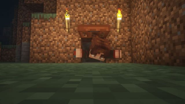 How to use a trapdoor in Minecraft