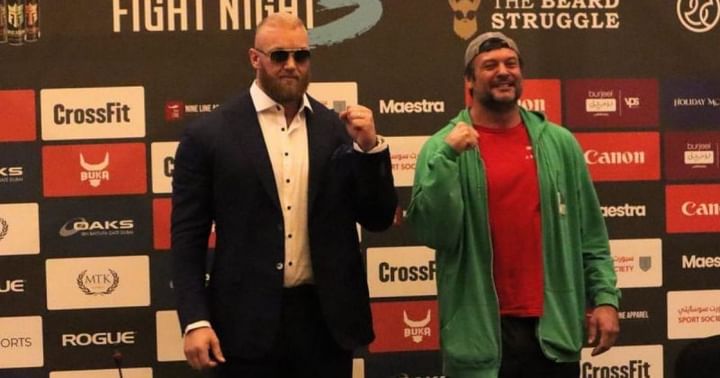 Hafthor Bjornsson vs. Devon Larratt: Height, weight, stats comparison