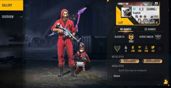 Free Fire IDs of Ajjubhai, Amitbhai, SK Sabir Boss, and more popular ...