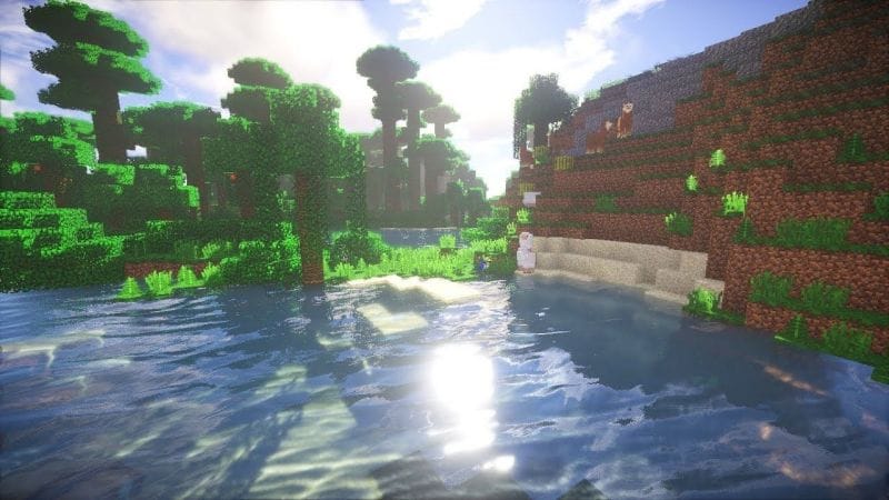 5 best Minecraft shaders for realistic water