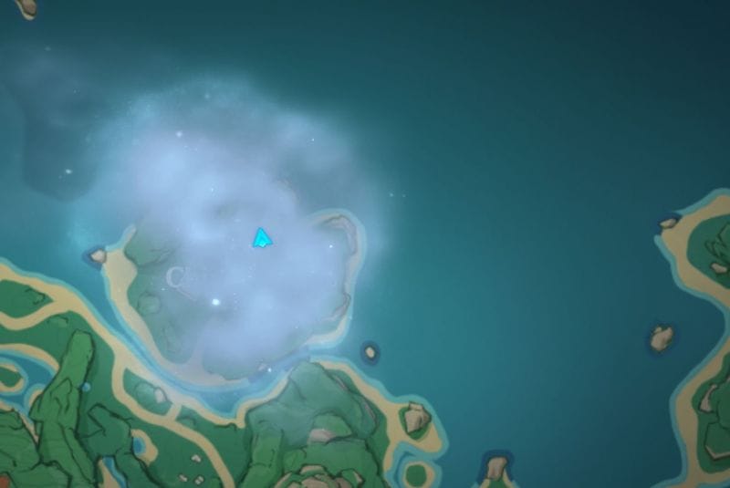 Find your way through the mist and make an offering at the perches ...