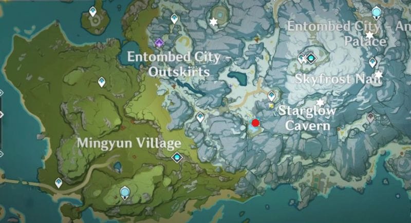 All 8 Dragonspine tablet locations in Genshin Impact: Complete ...