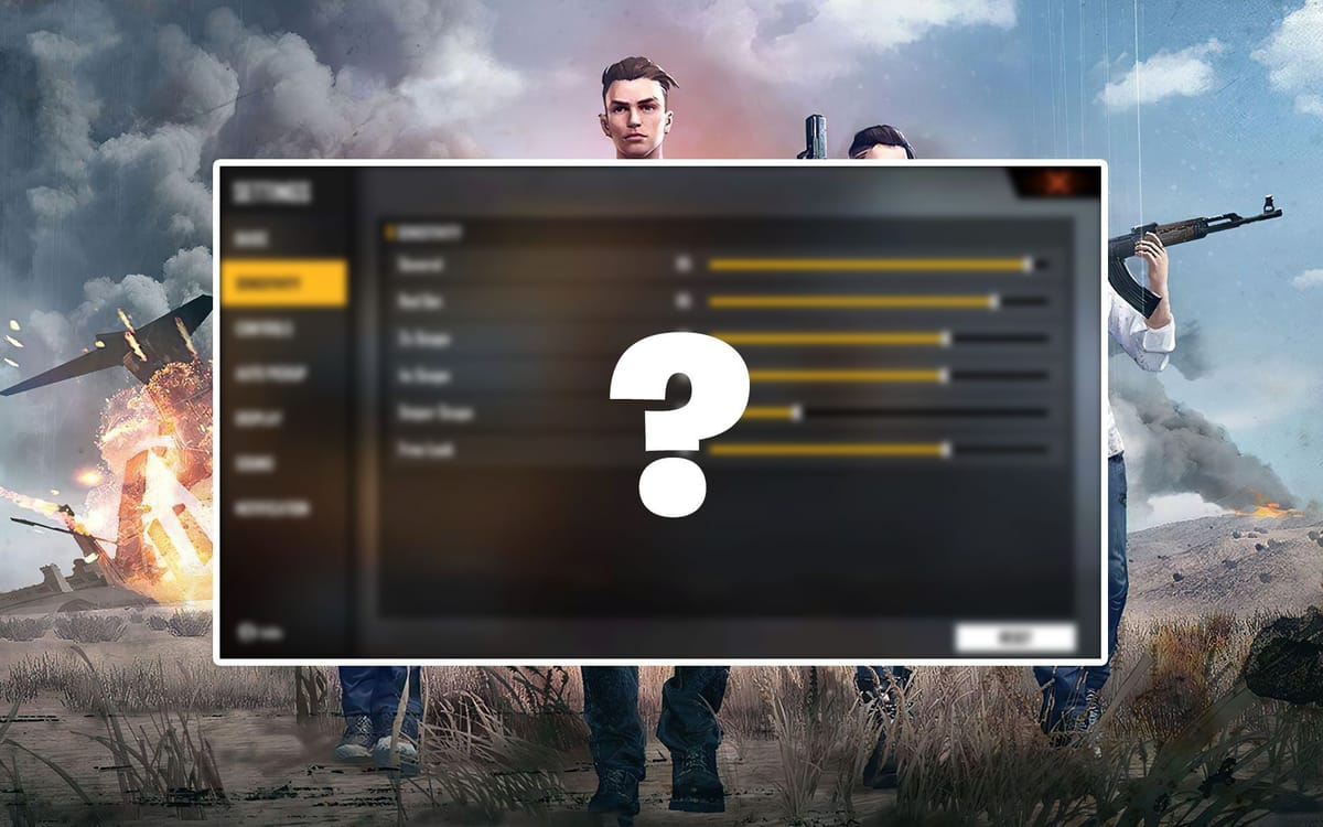 Best Free Fire sensitivity settings for one-tap headshots on Android ...