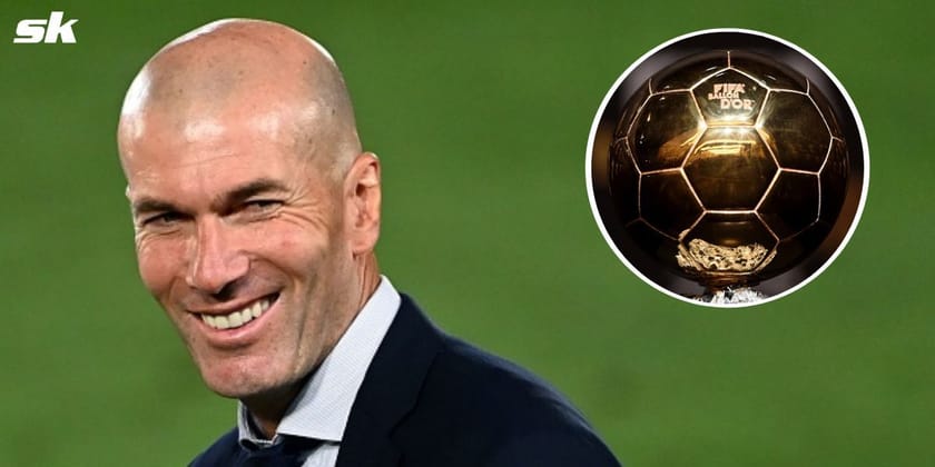 "He can do everything on the pitch" - Zinadine Zidane picks his Ballon ...
