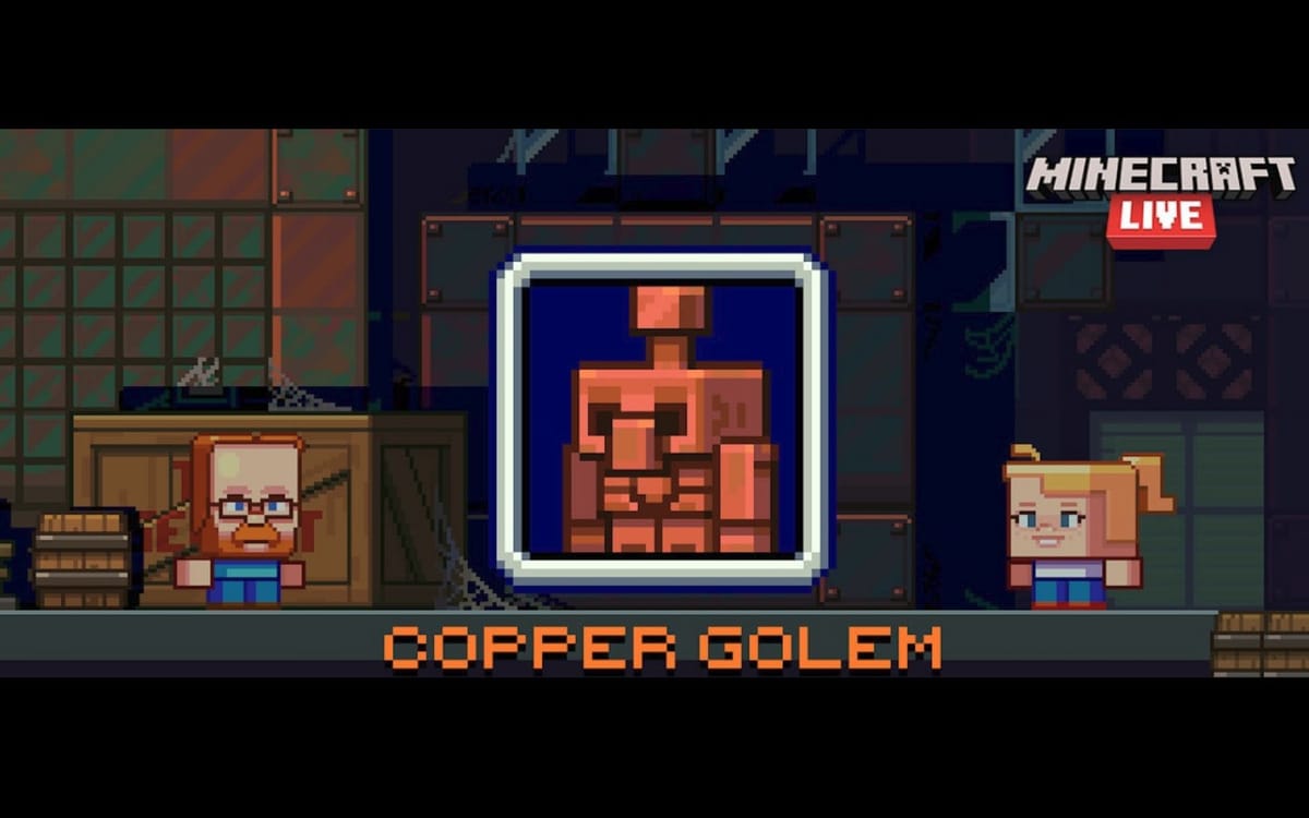 Copper golem in Minecraft Mob Vote 2021: All you need to know