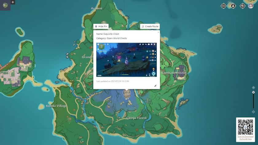 How to best use Genshin Impact interactive map: Routes, exploration and ...