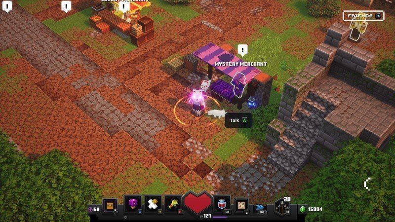 How to get all merchants in Minecraft Dungeons