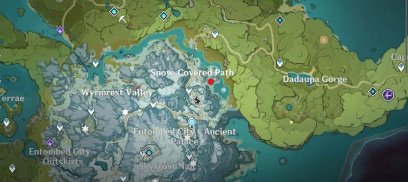 All 8 Dragonspine tablet locations in Genshin Impact: Complete ...