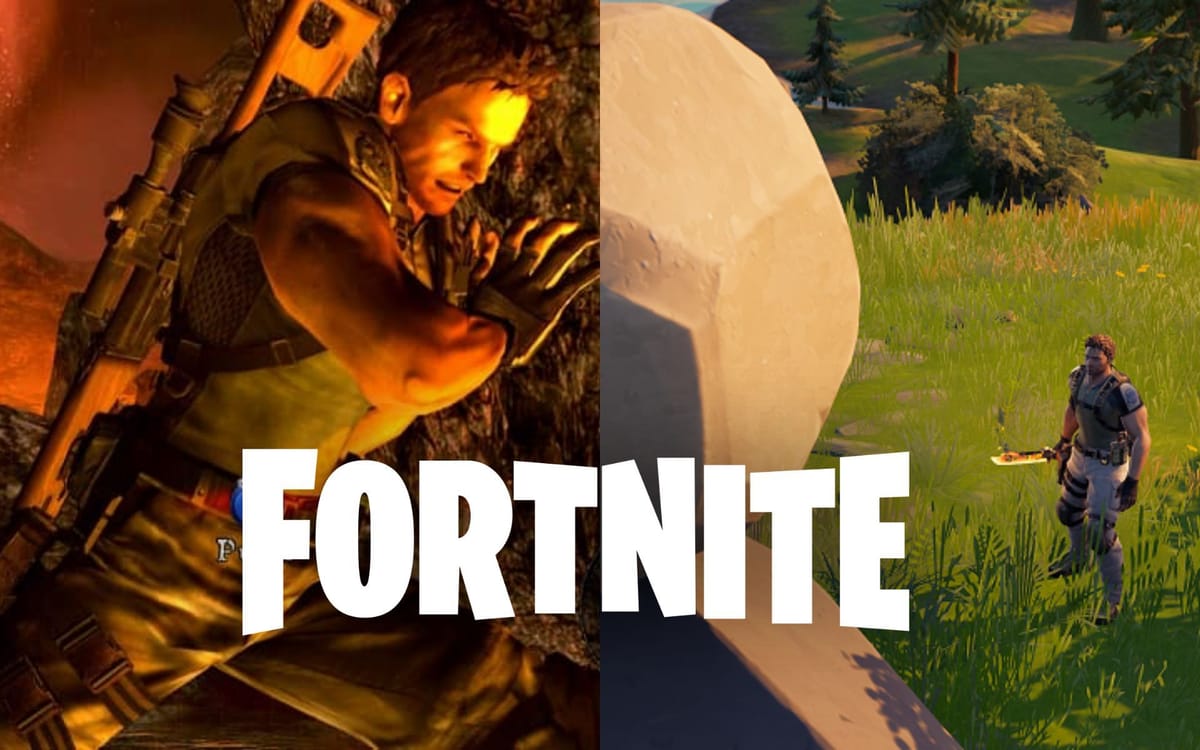 Fortnite players roast Chris Redfield over "boulder punching" scene ...