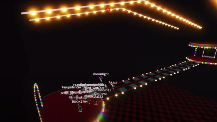 How to solve glass bridge pattern in Roblox Squid Game