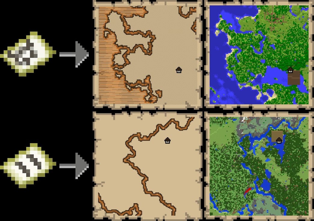 How to use Explorer maps in Minecraft