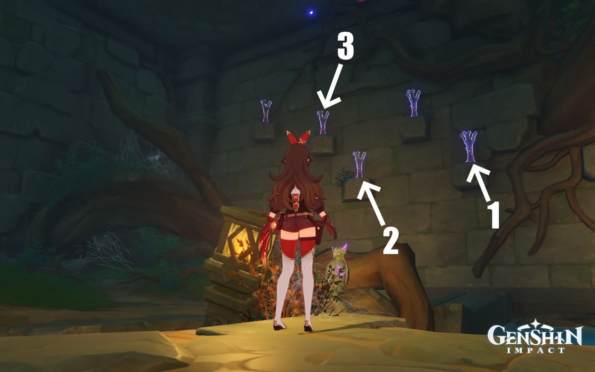 Genshin Impact Shirikoro Peak torch puzzle guide: How to solve the ...