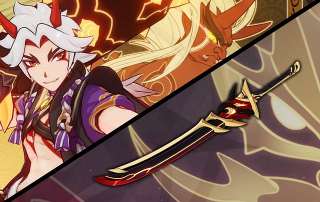 Itto's signature weapon stats allegedly changed as per new Genshin ...