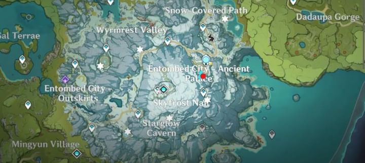 All 8 Dragonspine tablet locations in Genshin Impact: Complete ...