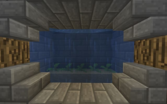 How to build a kelp farm in Minecraft