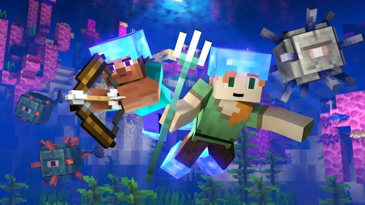 Every underwater Minecraft mob ranked from worst to best