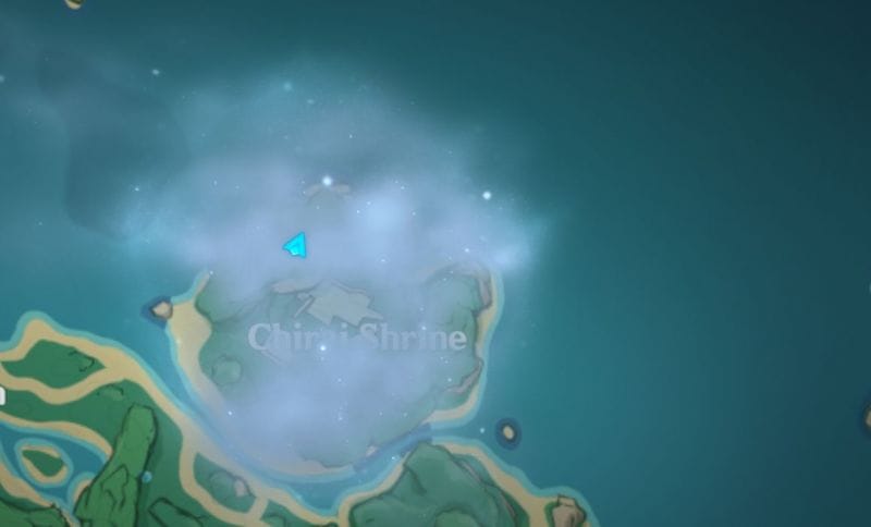 Find your way through the mist and make an offering at the perches ...