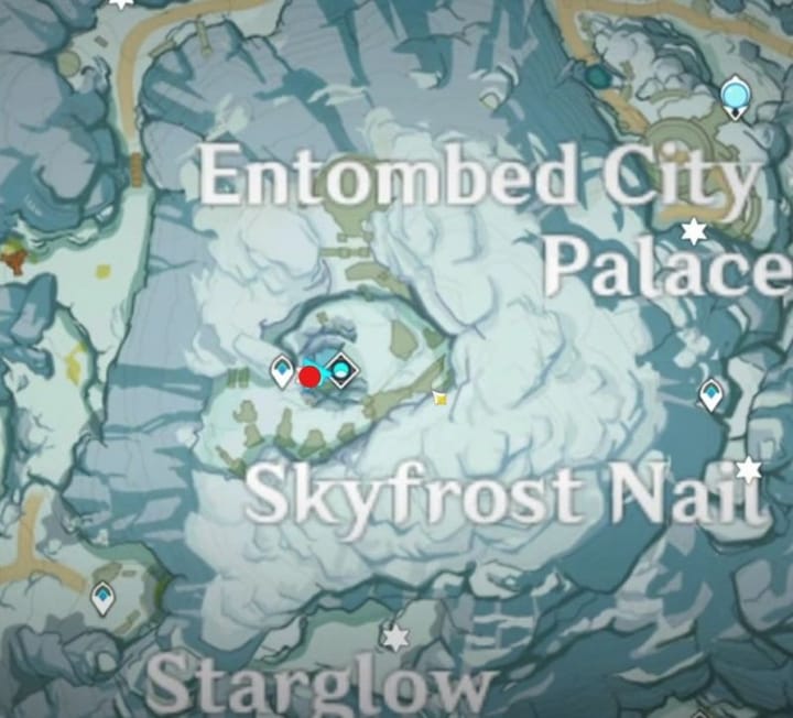 All 8 Dragonspine tablet locations in Genshin Impact: Complete ...