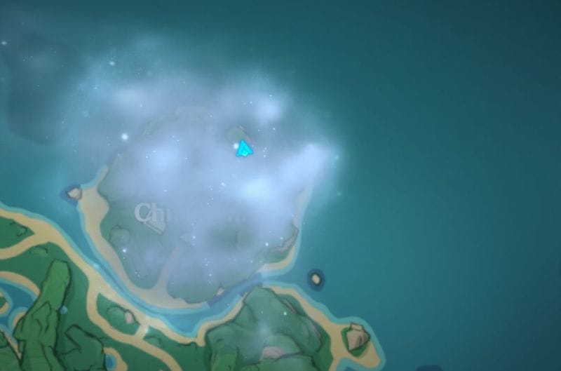 Find your way through the mist and make an offering at the perches ...