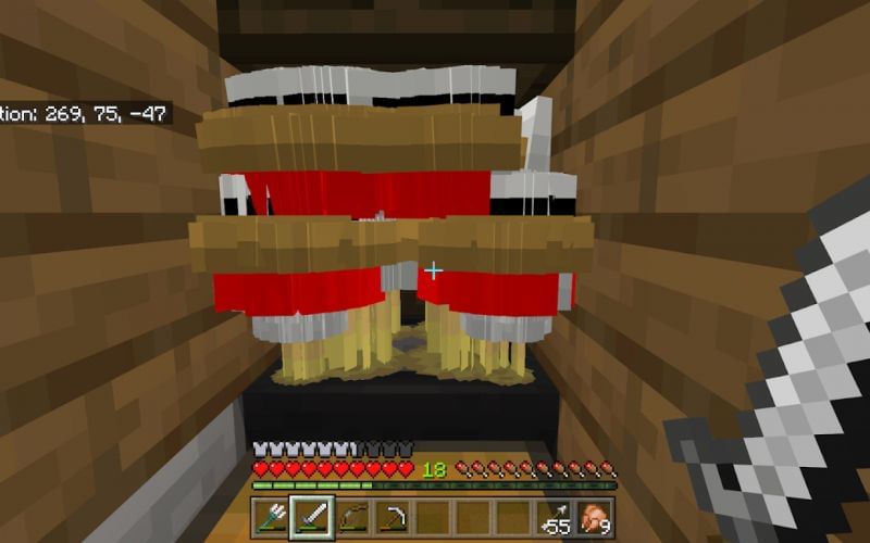 What is entity cramming in Minecraft?