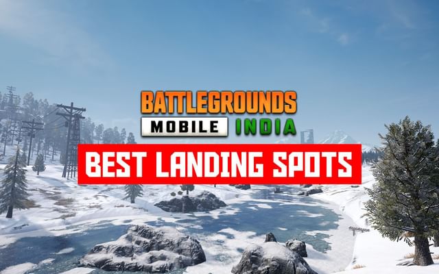 5 best landing spots in BGMI's Vikendi map for rank push