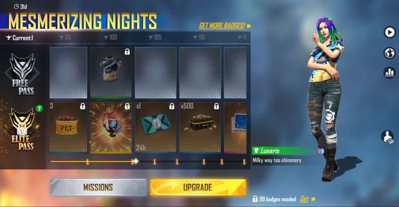 Free Fire Elite Pass Season 41: Price, theme and free rewards