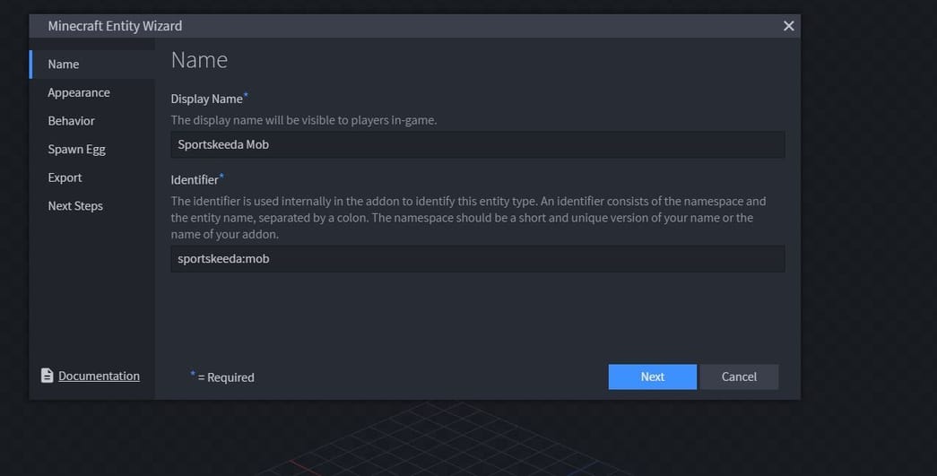 Minecraft Entity Wizard in Blockbench: All you need to know