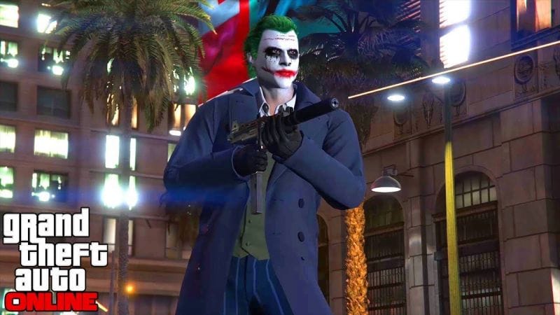 How to make your GTA Online character look like The Joker from Batman ...