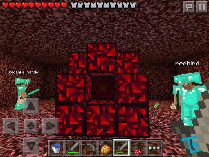 What was Nether reactor core in Minecraft Bedrock?