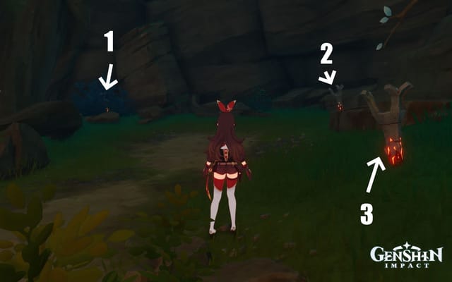 Genshin Impact Shirikoro Peak torch puzzle guide: How to solve the ...