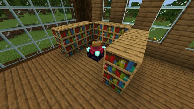 Minecraft enchanting table for best enchantments