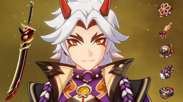 Itto’s signature weapon and artifacts in Genshin Impact: Everything ...