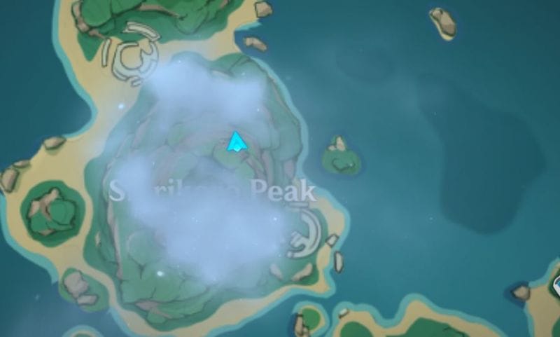 Find your way through the mist and make an offering at the perches ...