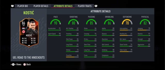 FIFA 22 Ultimate Team SBC: How to obtain Filip Kostic's Road to the ...