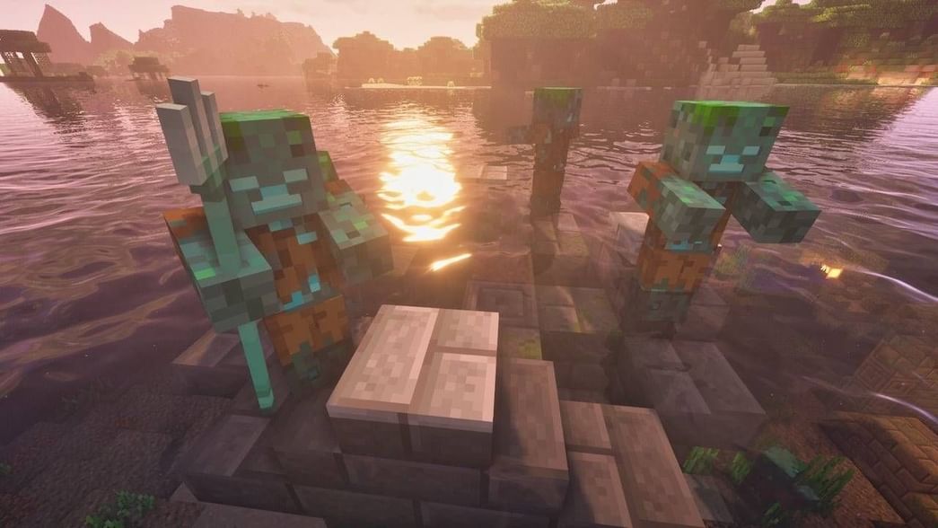 Every underwater Minecraft mob ranked from worst to best