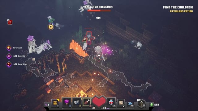 Skeletons in Minecraft Dungeons: All you need to know